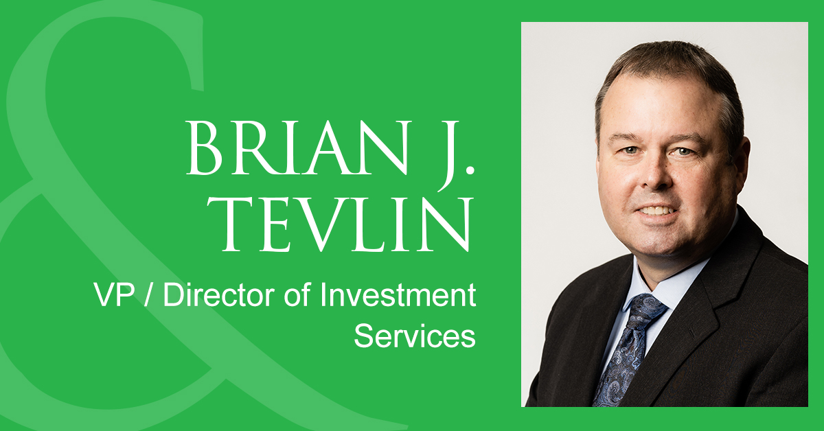 Brian Tevlin Promoted to Director of Investment Services | C&N